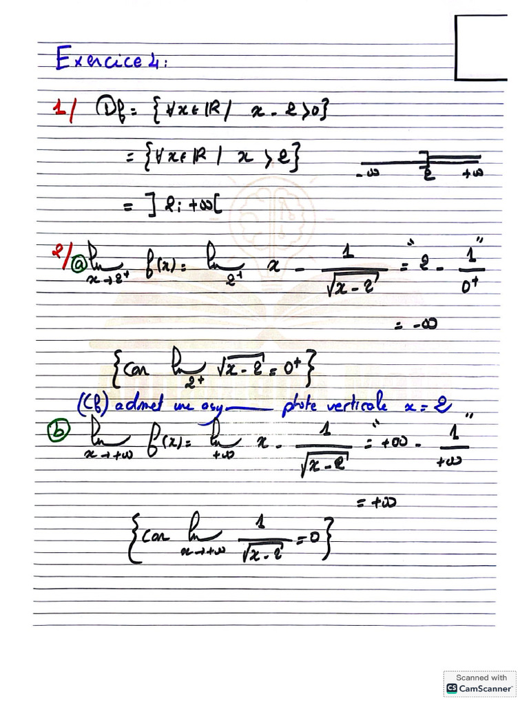 Ex4 Etude Des Fcts | PDF