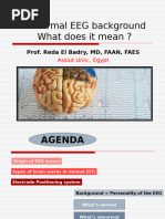 Eeg Report Formate | PDF | Electroencephalography | Epilepsy