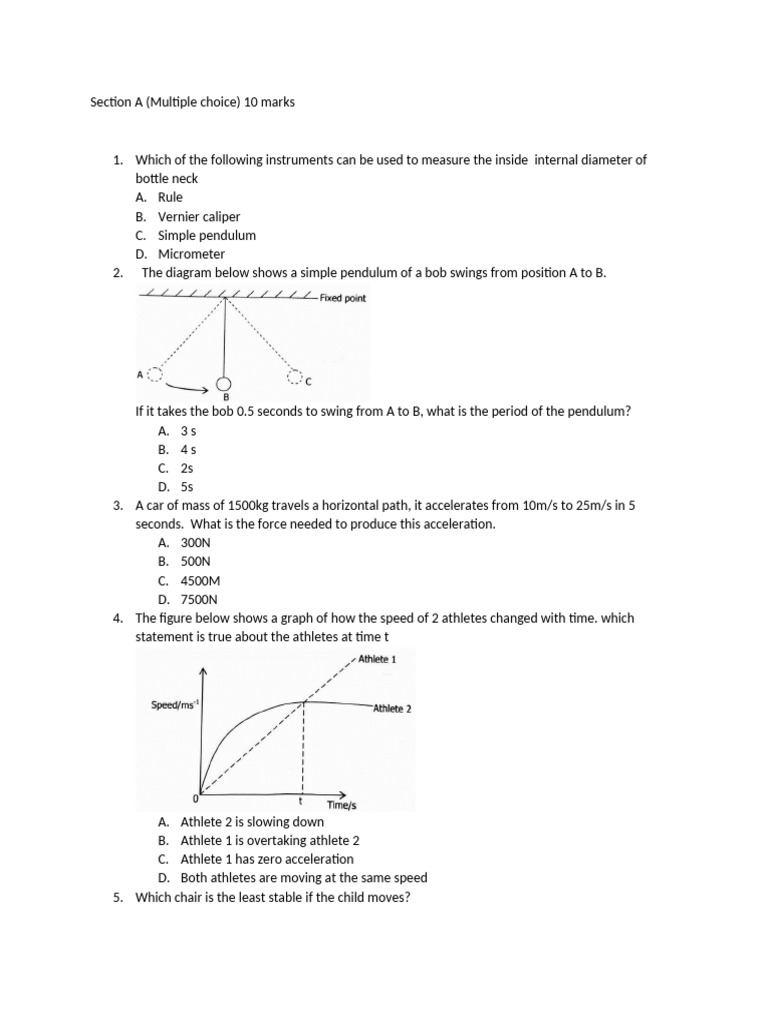Physics g10 Term 3 | PDF | Mass | Kinetic Energy