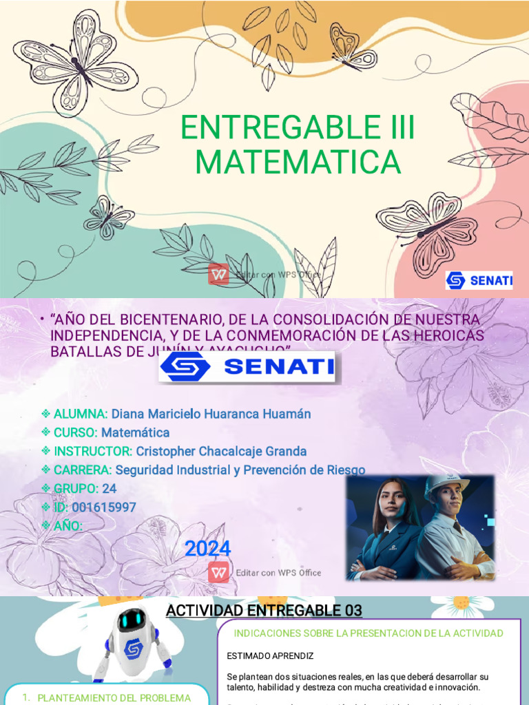 Entregable Iii Matematica-1 H | PDF | Tecnología e ingeniería