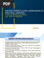 Persetujuan Lingkungan & RKL-RPL Rinci Melalui OSS - BKPM | PDF