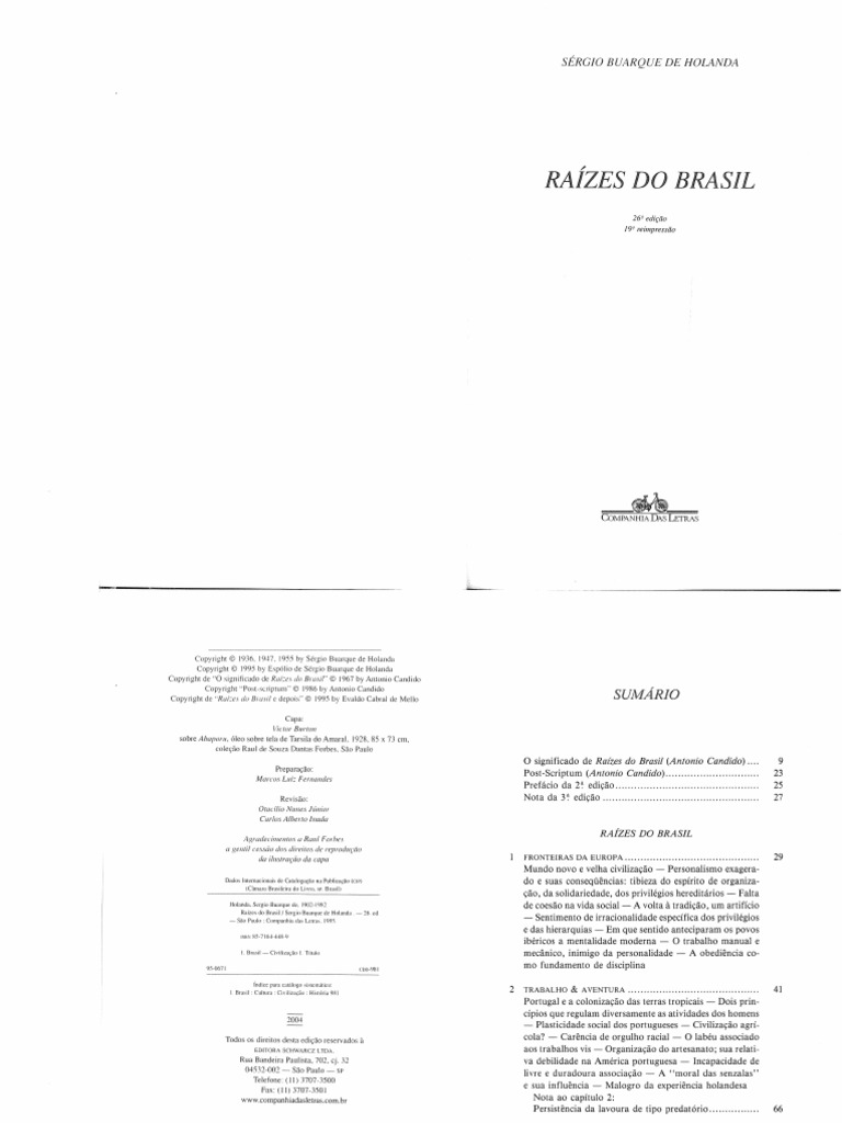 Três Ícones do Pensamento Brasileiro | PDF