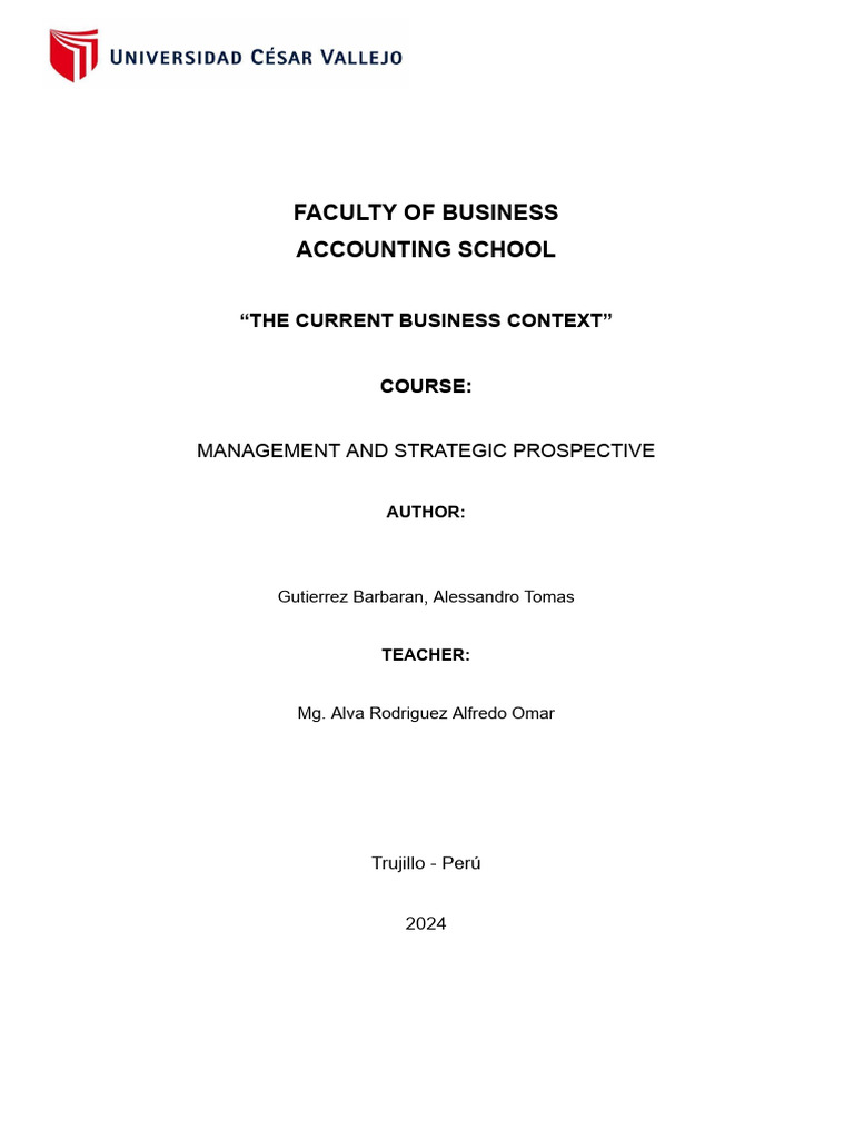Current Business Context Analysis | PDF | E Commerce | Digital Marketing