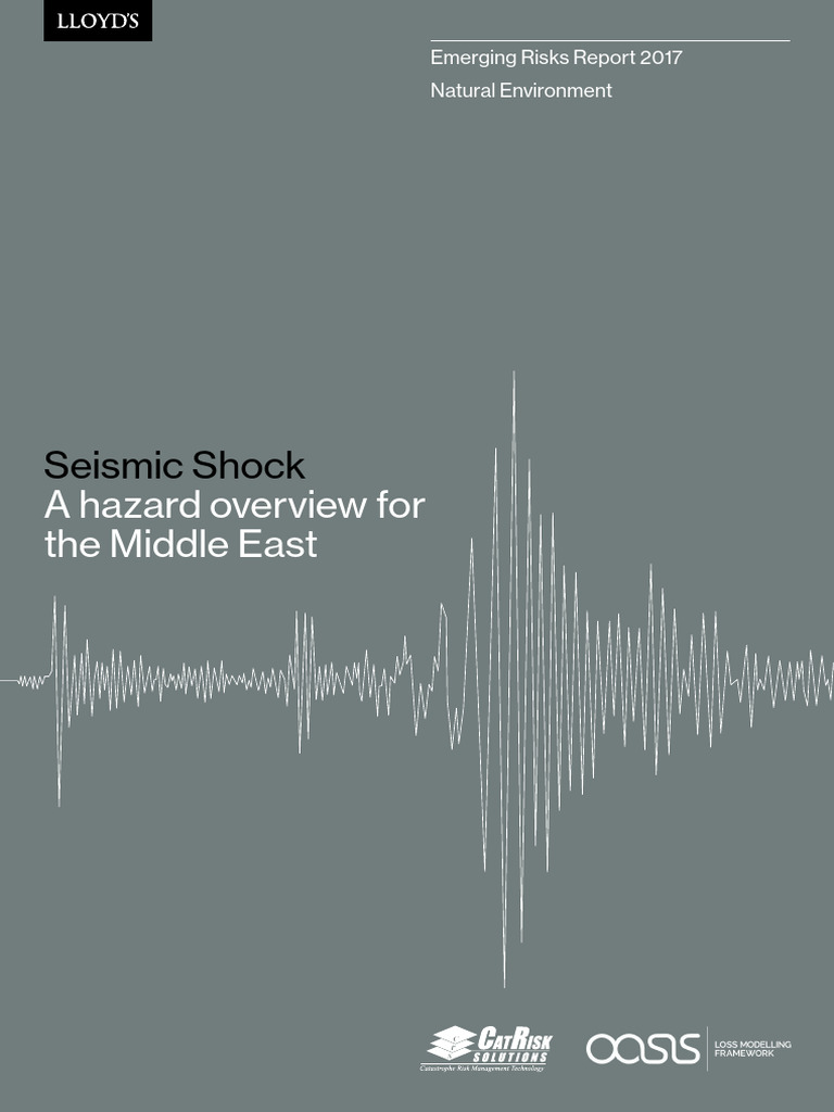 Seismic Shock A Hazard Overview For The Middle East 2017 | PDF ...