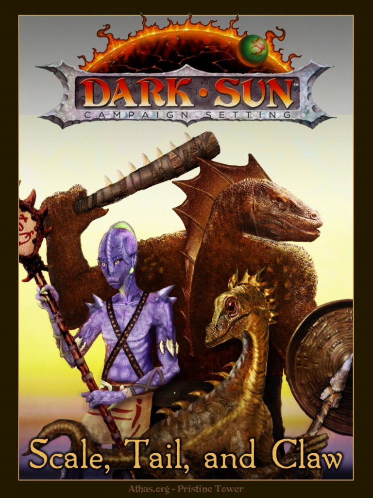 Reptilian Races in Dark Sun: A Guide | PDF | Wizards Of The Coast ...