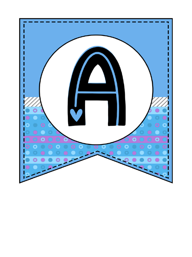 Classroom Banner Alphabet Letters Bunting - 20241014 - 111454 - 0000 | PDF
