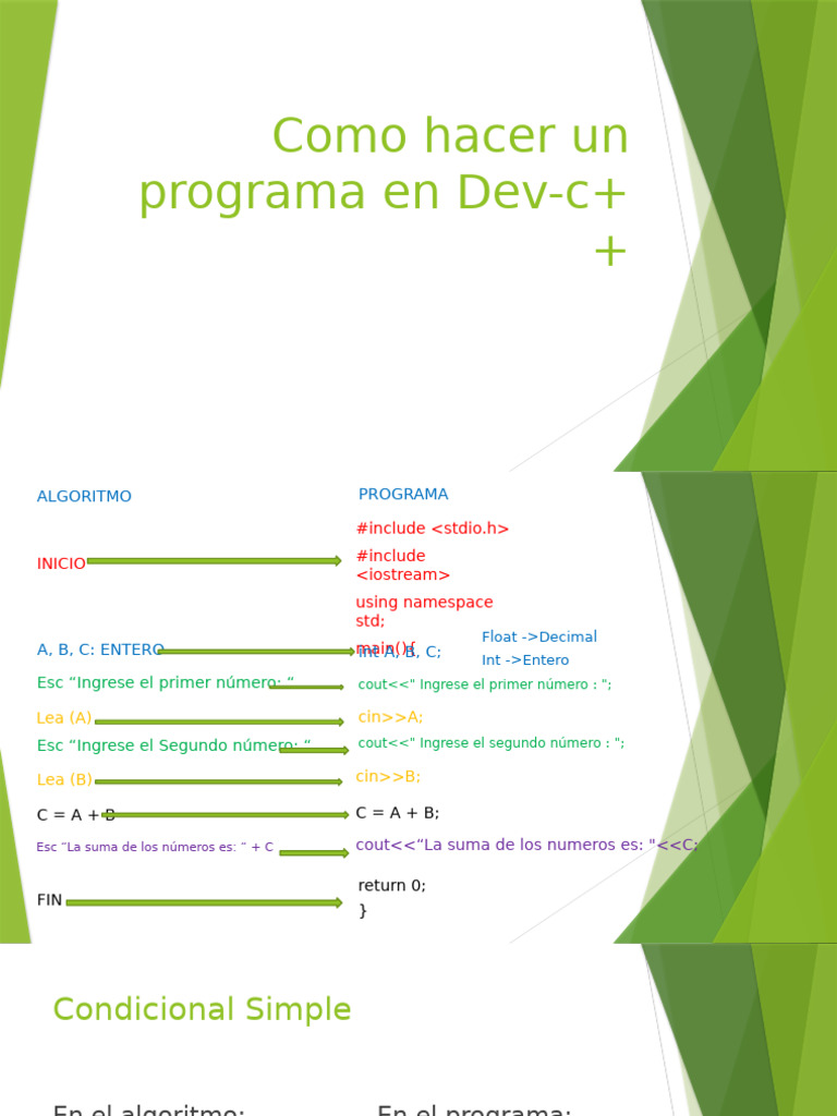 Como Hacer Un Programa | PDF | Programación de computadoras ...