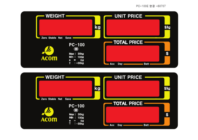 PC 100e Caratulas | PDF
