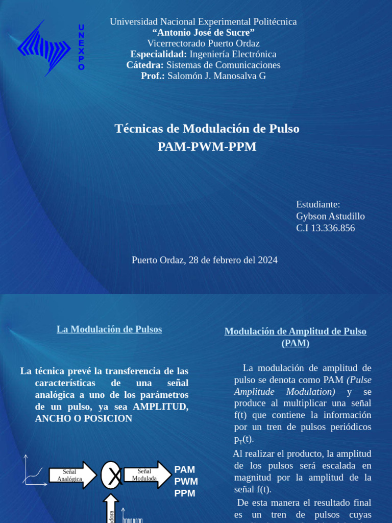 Gybson Astudillo T2 | PDF | Muestreo (procesamiento de señal) | Modulación