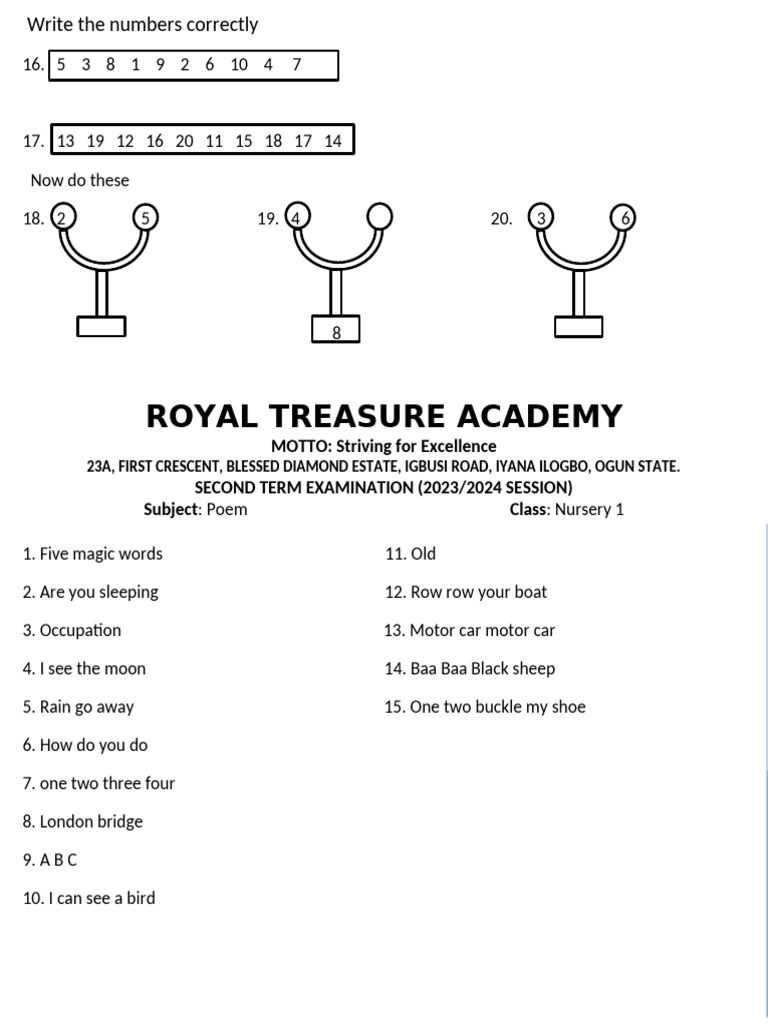 3rd Term Quant 2 Part | PDF