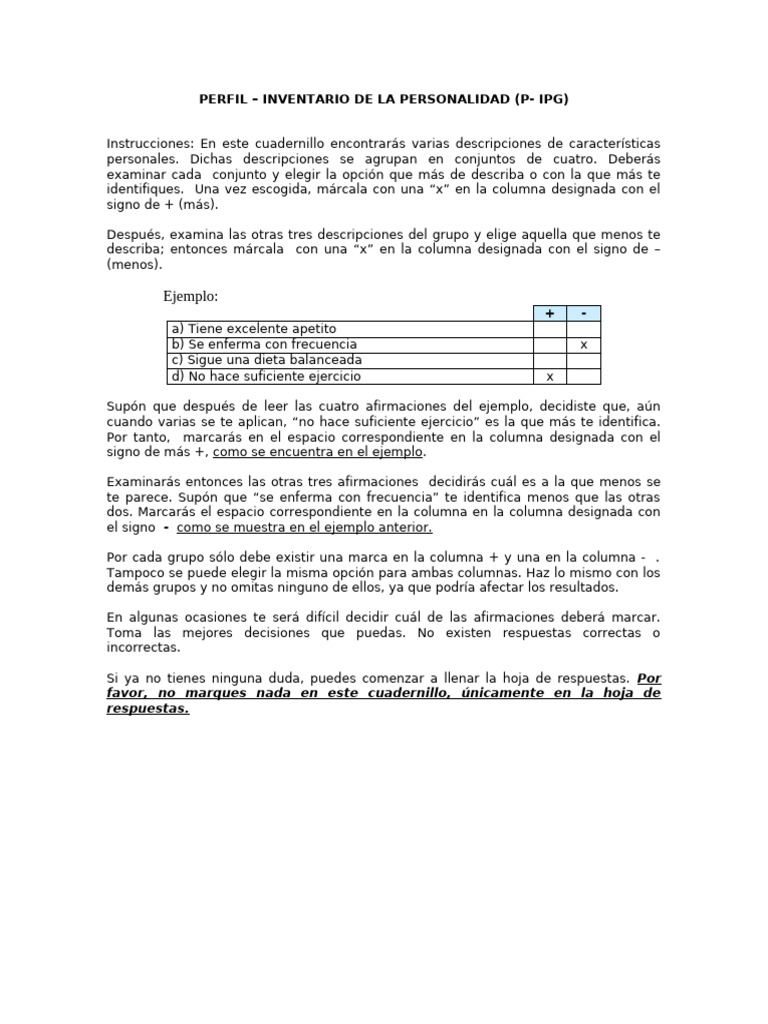 Inventario GORDON | PDF