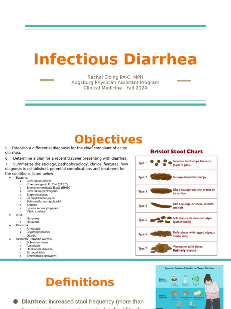 11.18 Infectious Diarrhea | PDF | Diarrhea | Escherichia Coli