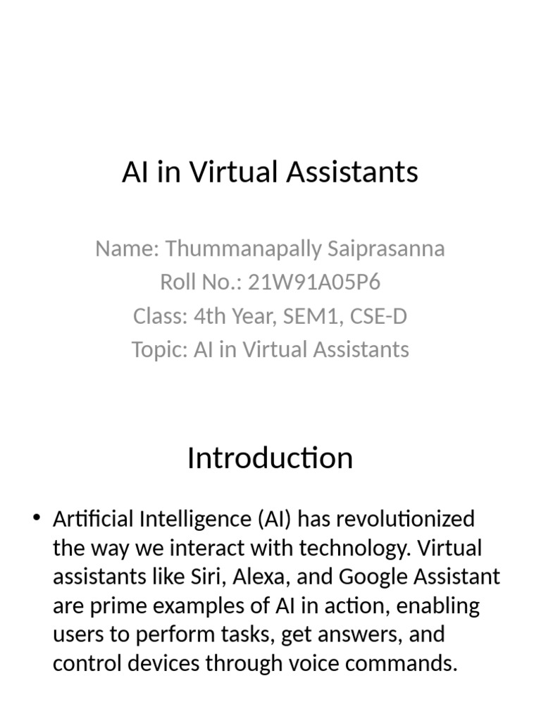 AI in chat bots | PDF