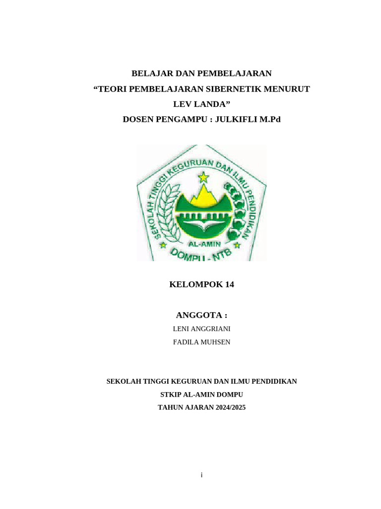 Makalah Leni | PDF