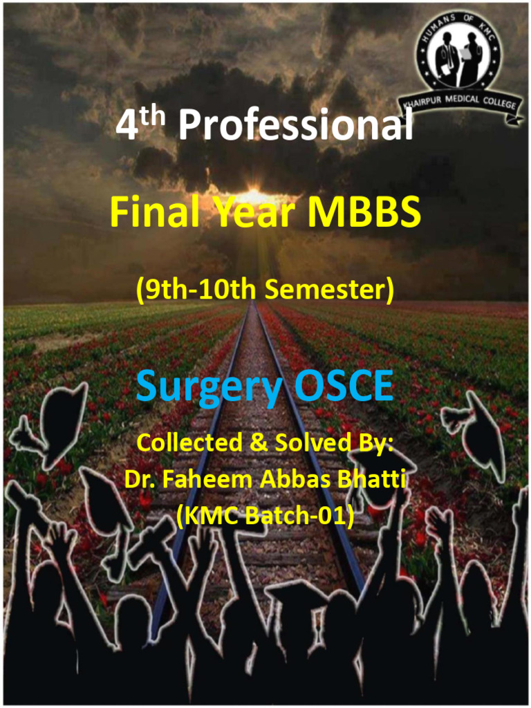 Surgery OSCE Solved | PDF | Hemorrhoid | Gastroenterology