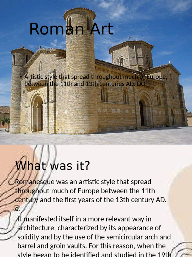 Overview of Romanesque Art and Architecture | PDF | Church (Building ...