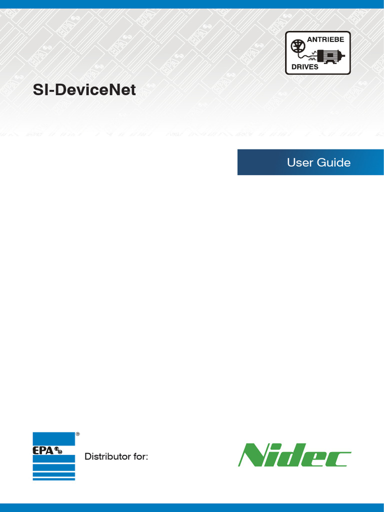 EPA SI-DeviceNet UserGuide | PDF | Electromagnetic Compatibility | Safety