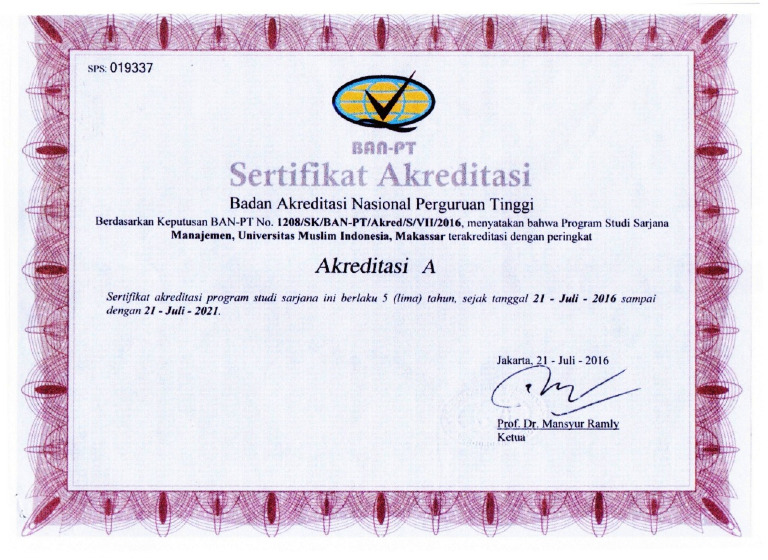 1208 SK Ban PT Akred S Vii 2016 | PDF