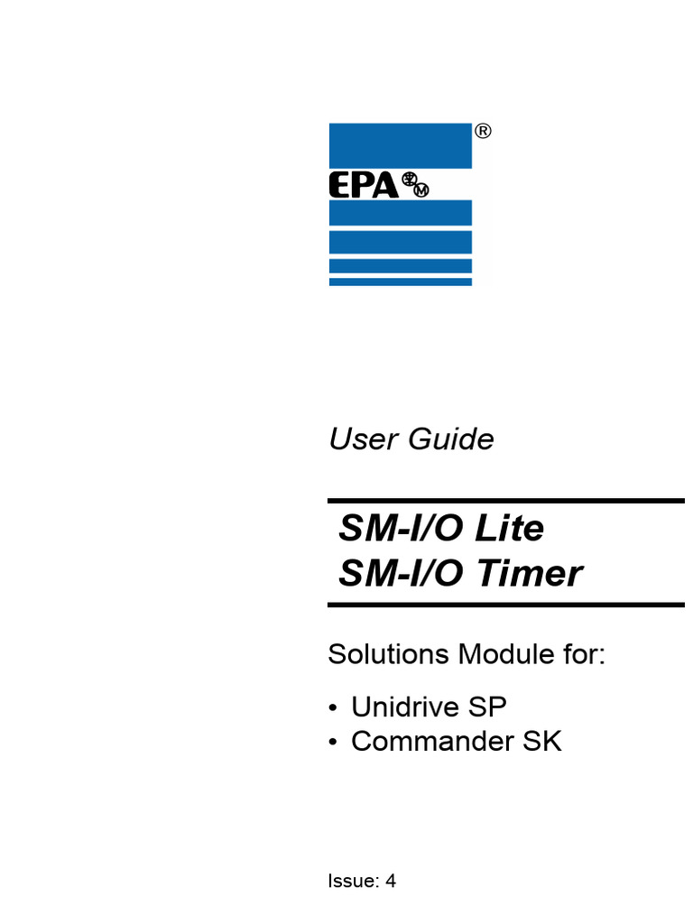 SM - I-O Timer - User - Guide - Iss4 | PDF | Electromagnetic Compatibility | Parameter (Computer ...