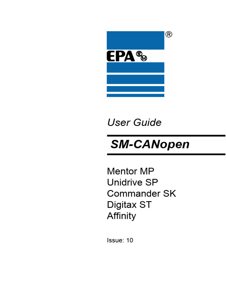 SM CANopen User Guide Iss10 | PDF | Computing