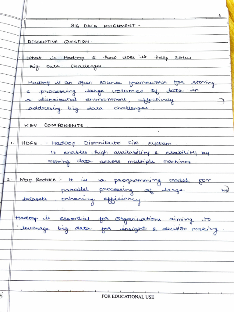 Big Data, Assignment 2 | PDF Big Data, Assignment 2 | PDF