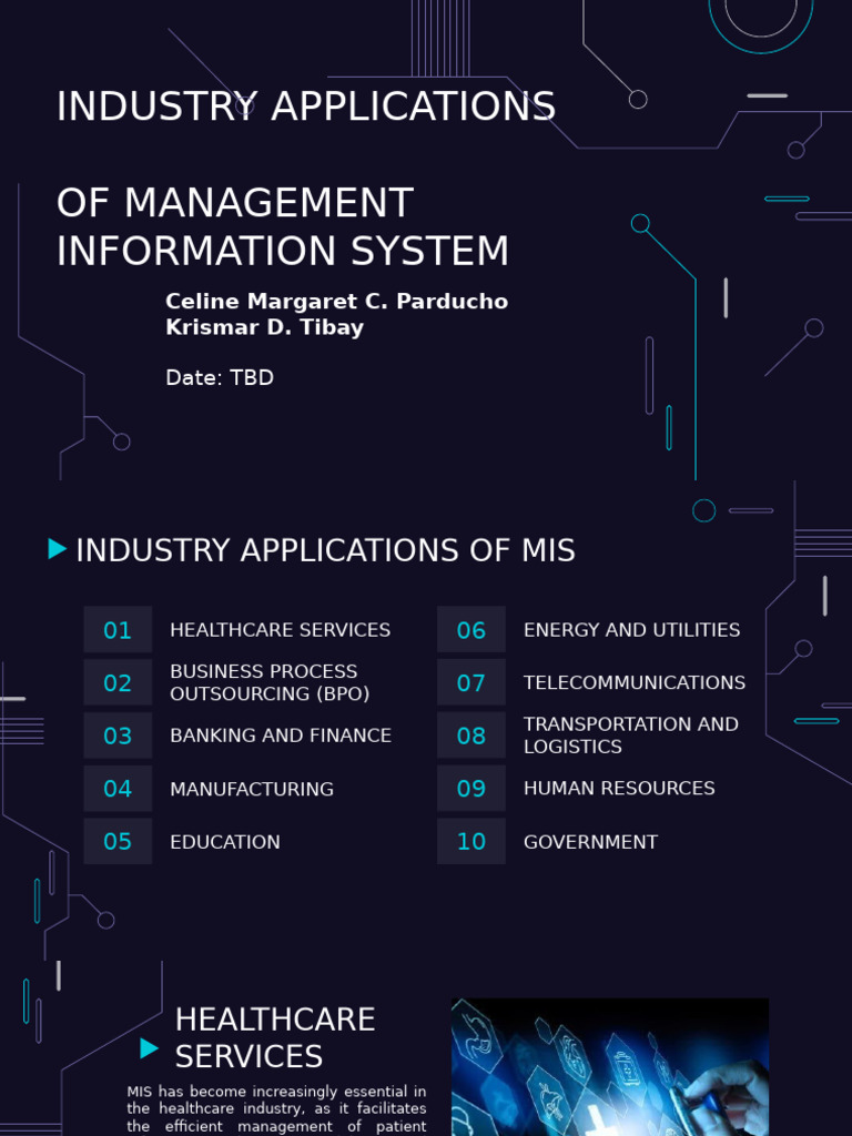 MIS - Industry Applications | PDF | Outsourcing | Electronic Health Record