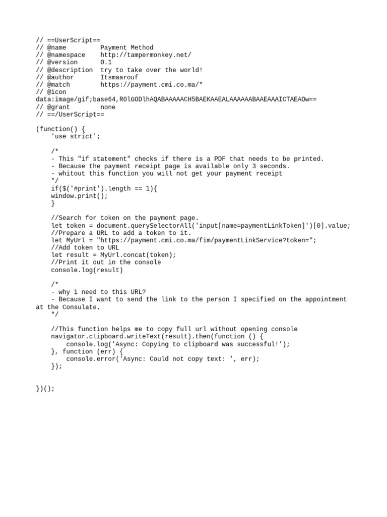 Payment Methode Bls | PDF | Computers