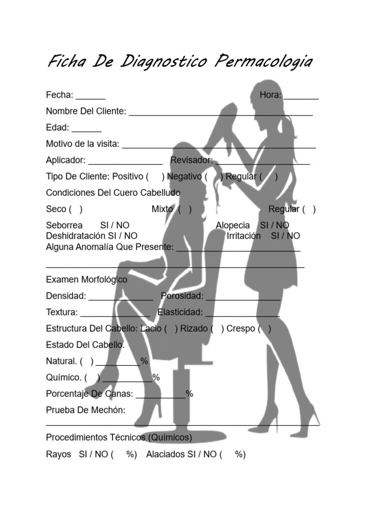Ficha de Diagnostico Permacologia | PDF