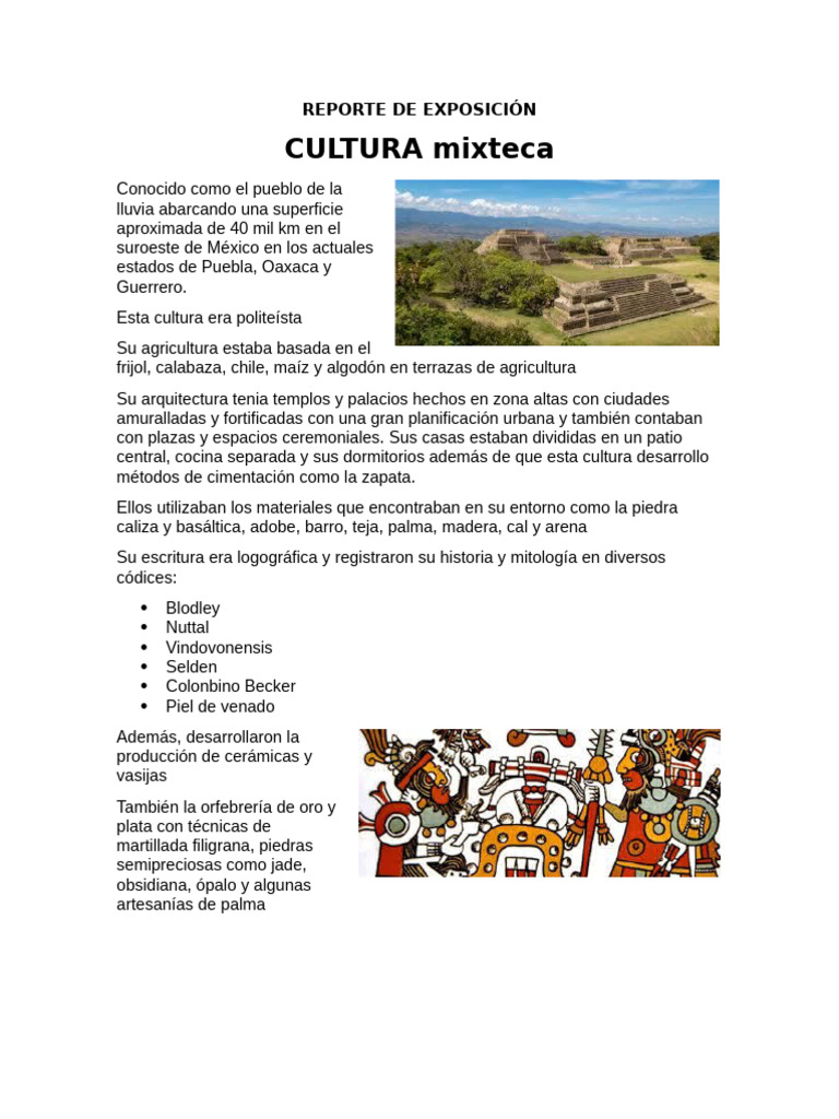 Mixtecas | PDF
