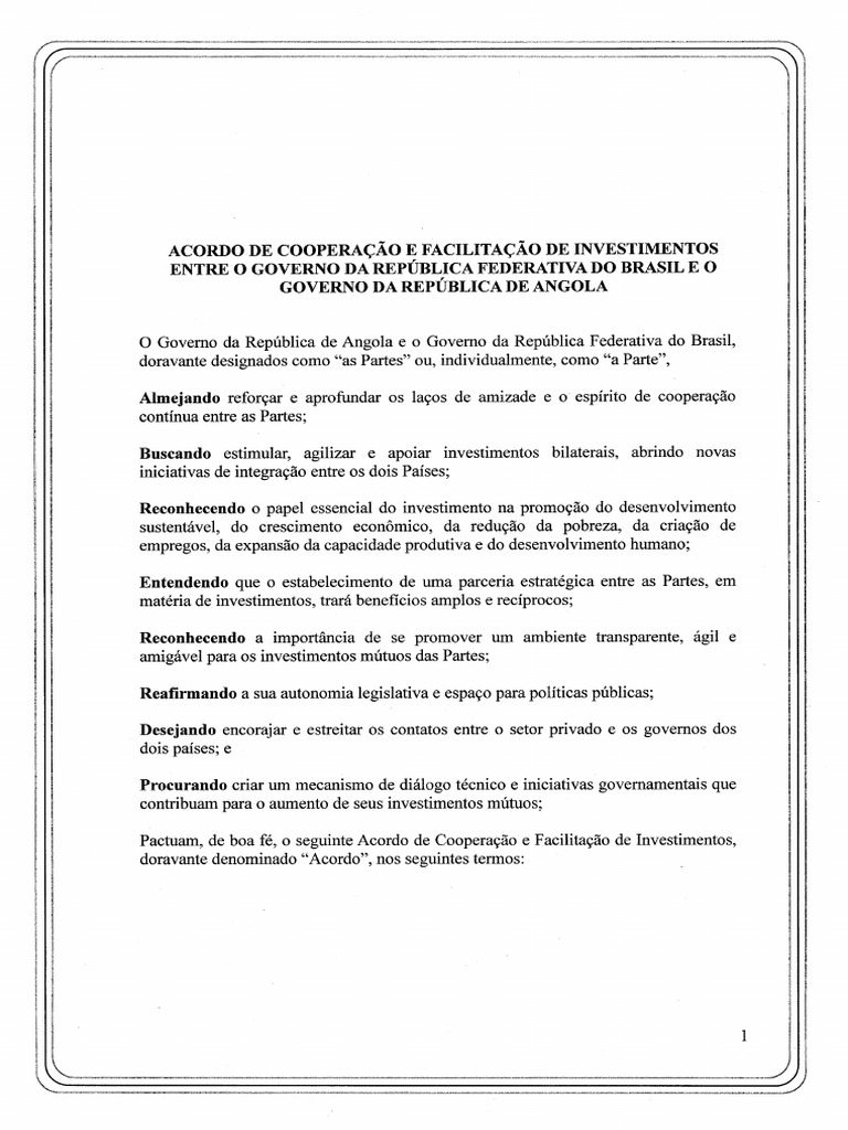 Acfi Brasil e Angola 01-04-2015 +regulamento | PDF