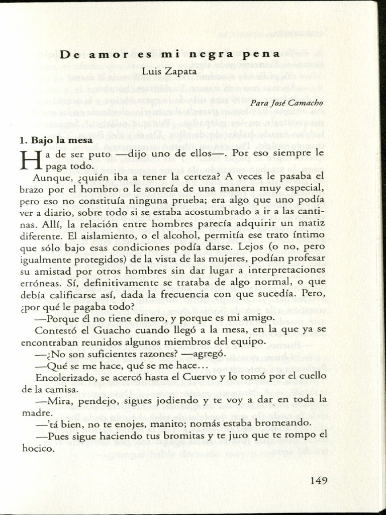 Zapata de Amor Es Mi Negra Pena | PDF