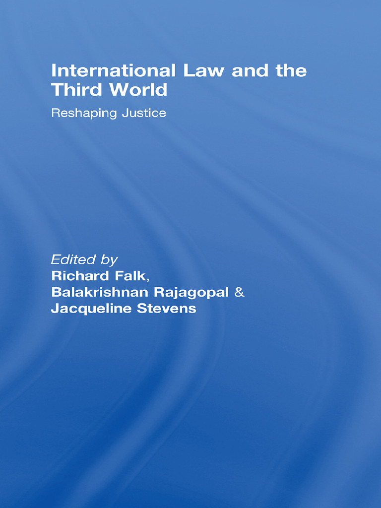 International Law and Third World | PDF | International Law | Human Rights