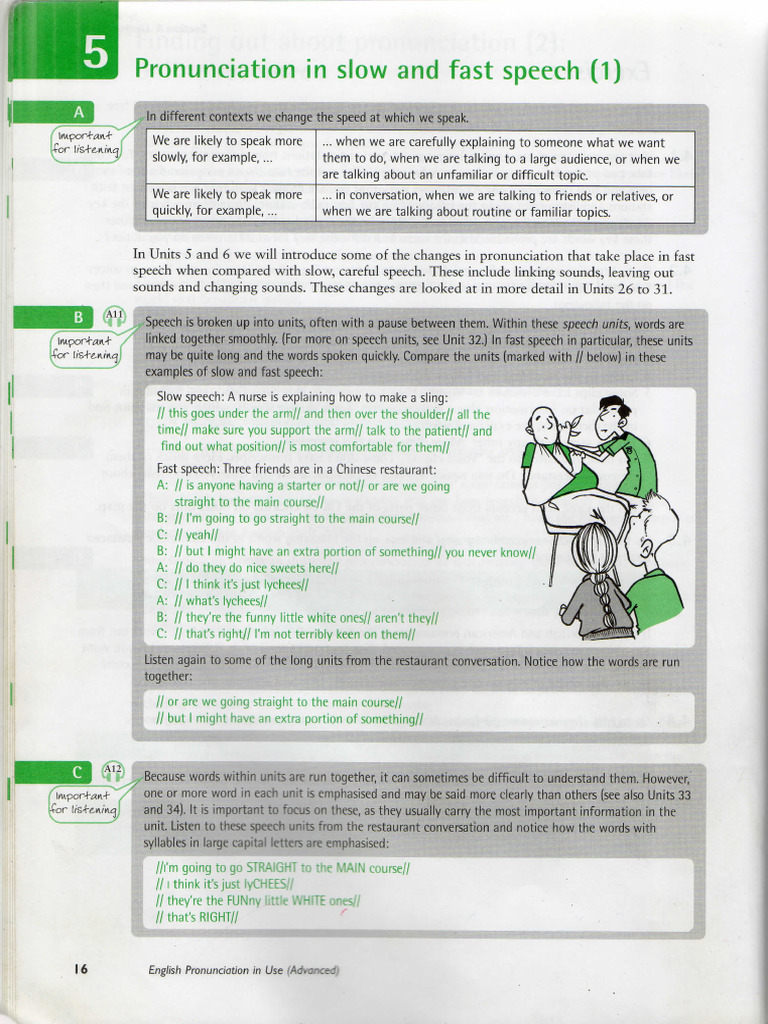 Slow Fast Speech-Foot-Rising Falling Adv Pron | PDF