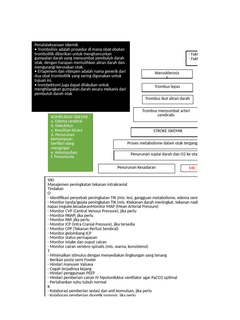 Mindmap Stroke Kel 2 | PDF