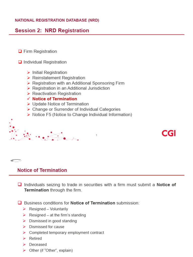Notice of Termination | PDF | Computing