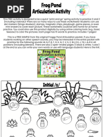 Miccio's Stimulability Character Cards | PDF | Semiotics | Linguistics