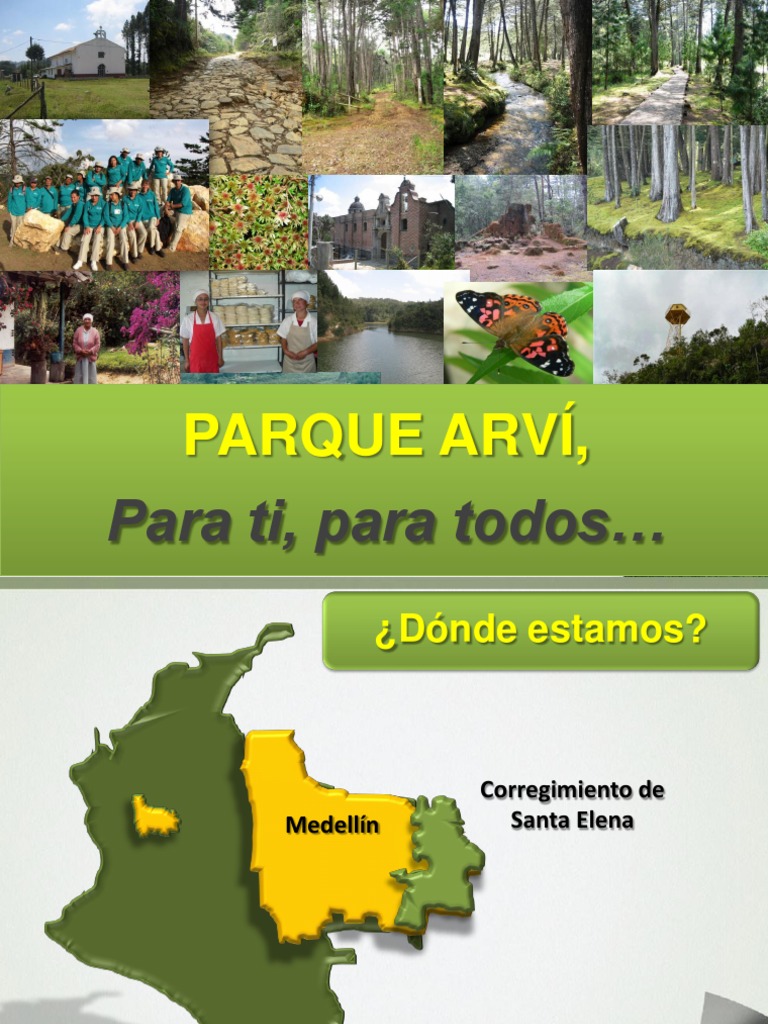 PARQUE ARVI | Turismo | Paisaje