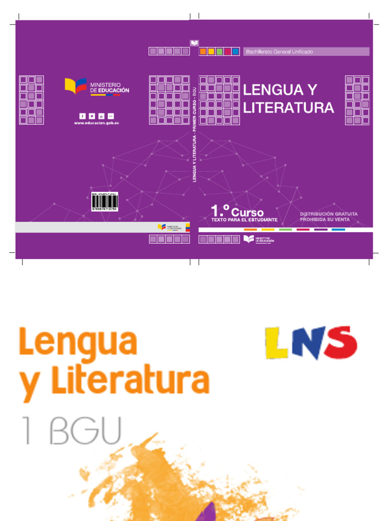 1RO BGU Texto Lengua | PDF | Lectura (proceso) | Palabra