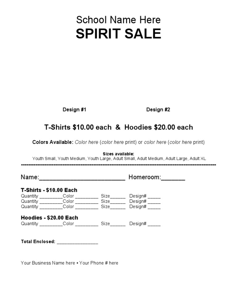 School Spirit Sale: T-Shirts & Hoodies | PDF | Sports & Recreation