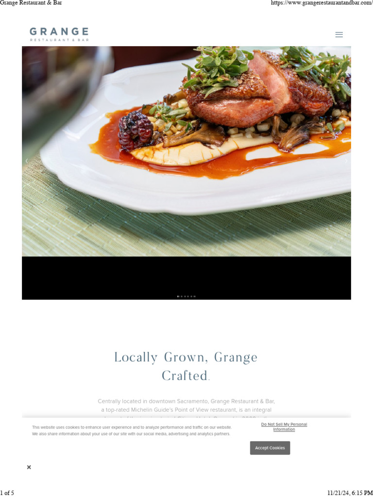 Grange 1 | PDF | Restaurants | Foods