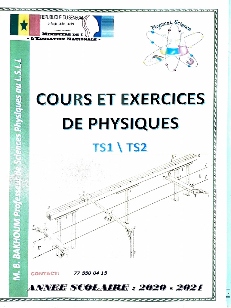 Physique Bakhoum | PDF