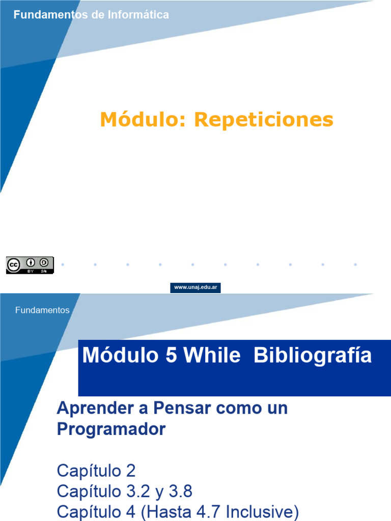 Estructura de Control - While | PDF | Informática | Flujo de control