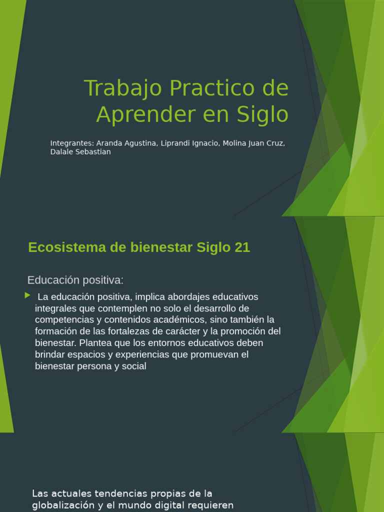 Aprender en Siglo M3L3 | PDF