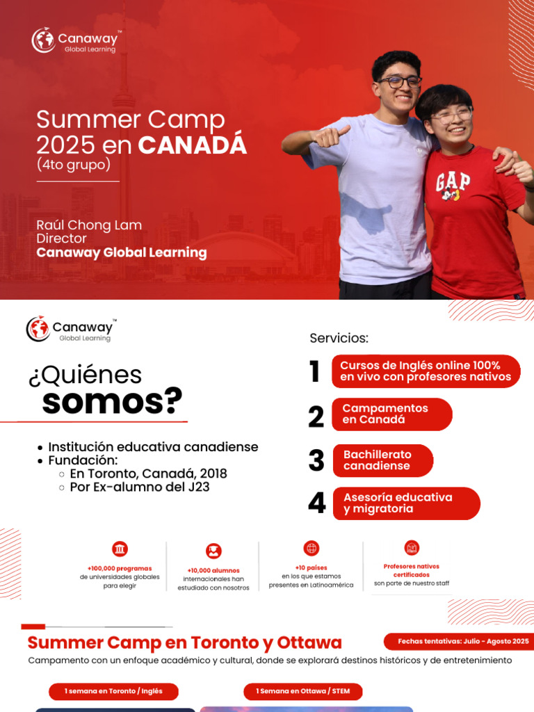 Summer Camp 2025 CANADA | PDF | Toronto | Ottawa