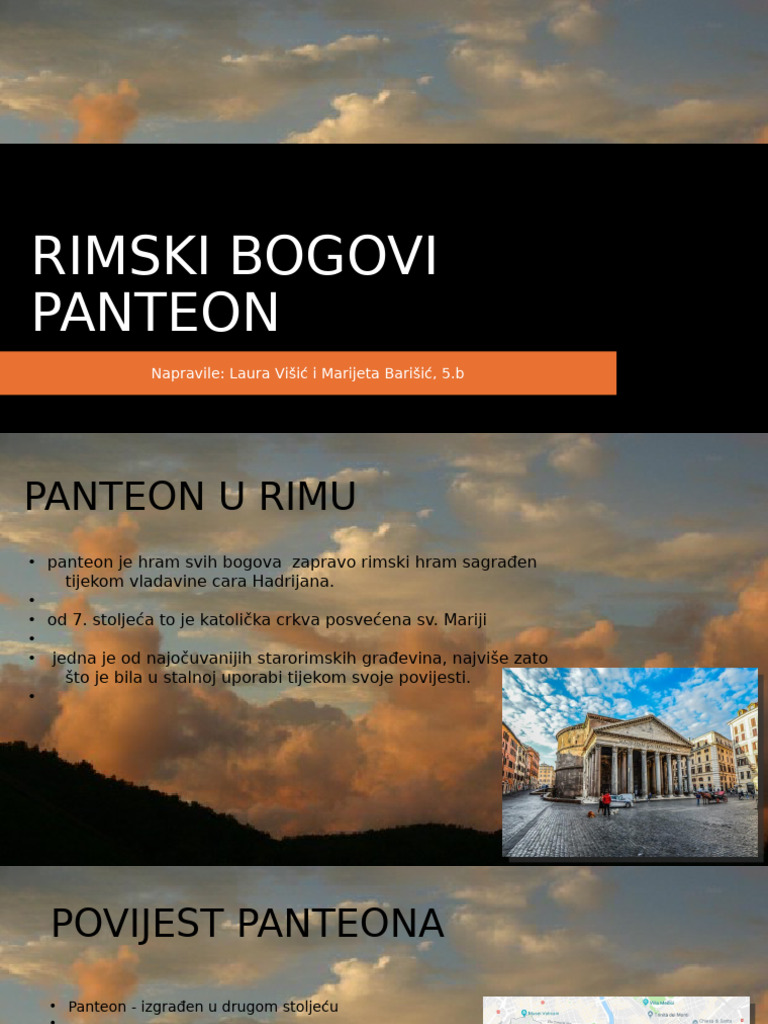 Rimski Bogovi Panteon | PDF