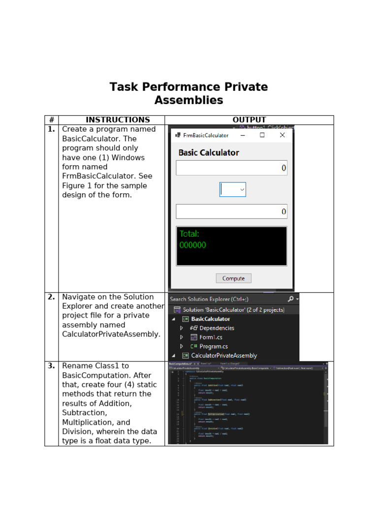 06 Task Performance 1 Event Driven | PDF | Computer Programming | Computing