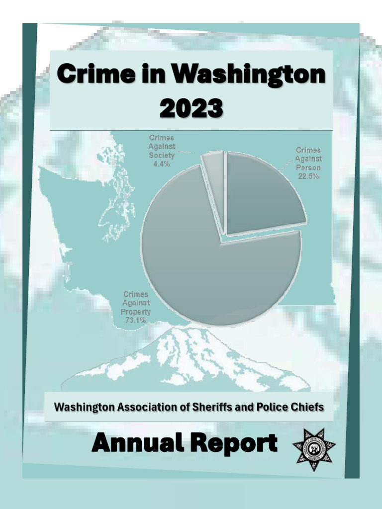 Washington Crime Report 2023 | PDF | Uniform Crime Reports | Crimes
