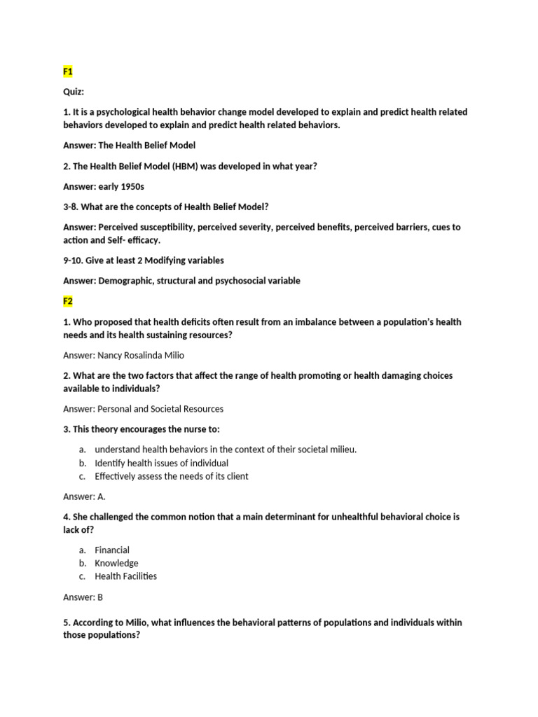 Compilation-of-answers- | PDF | Behavioural Sciences | Social Psychology