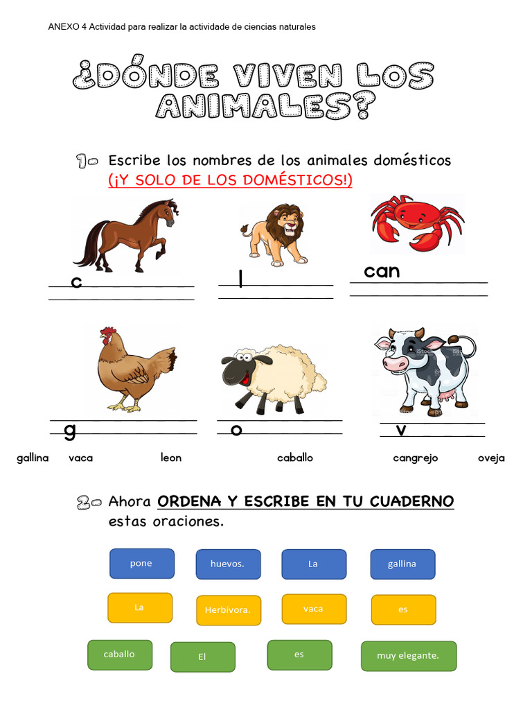 Los Animales | PDF