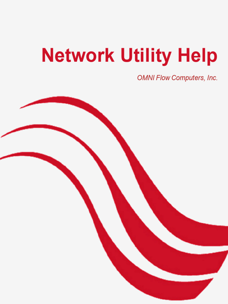 Network Utility Help | PDF | Window (Computing) | Computer Network